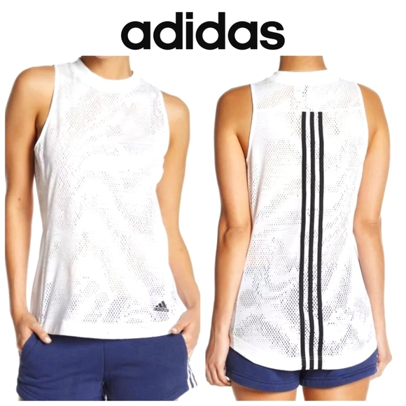 adidas | Tops | Adidas Mesh Tank | Poshmark